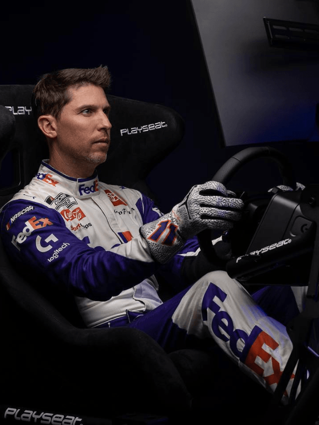 Denny Hamlin Gets Mad at Chris Buescher