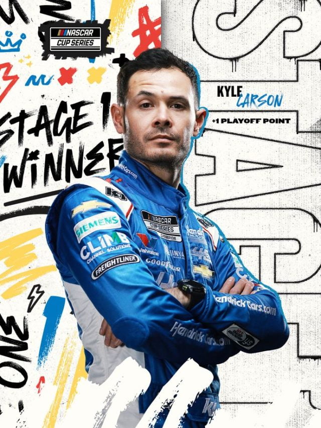 Kyle Larson and Chris Buescher Make NASCAR History at Kansas Speedway
