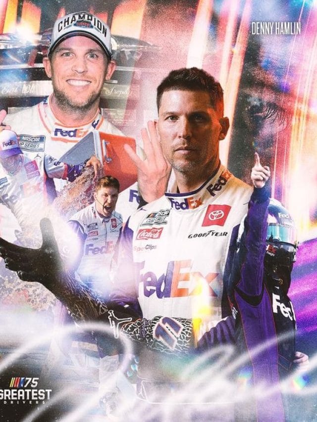 Kyle Busch's Heroic Move Saves Denny Hamlin