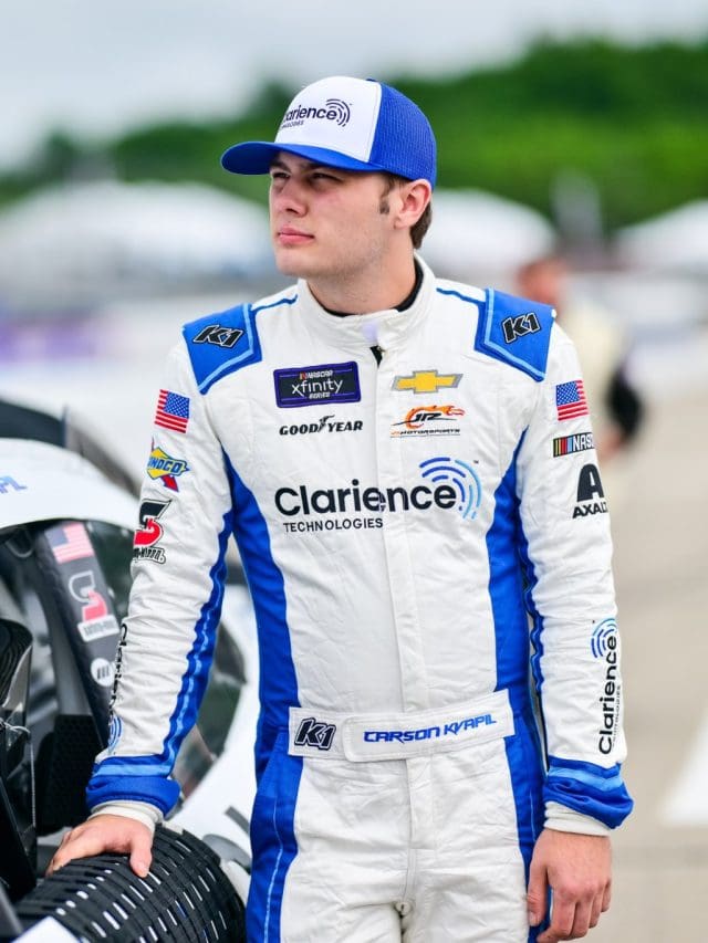 Carson Kvapil Stuns NASCAR’s All Time Legend with His Racing