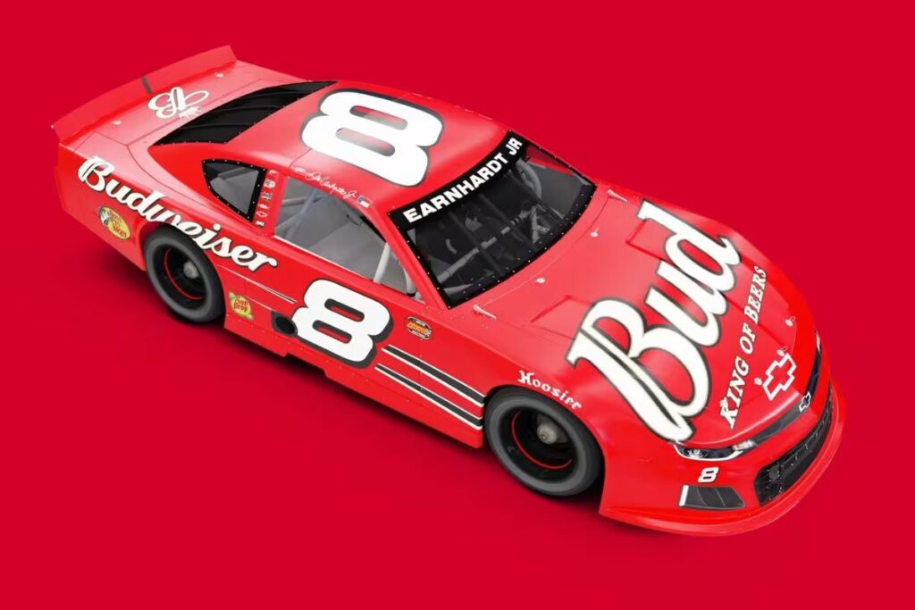 Dale Jr. Brings Back the Beloved #8 Budweiser Car—Fans Go Wild