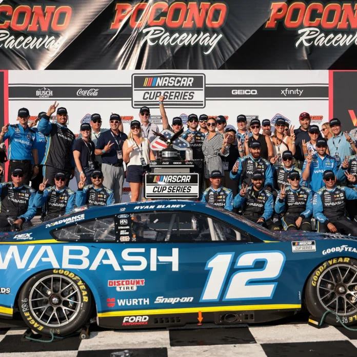 Team Penske prioritizes Ryan Blaney's victory chase after Logano ends ...