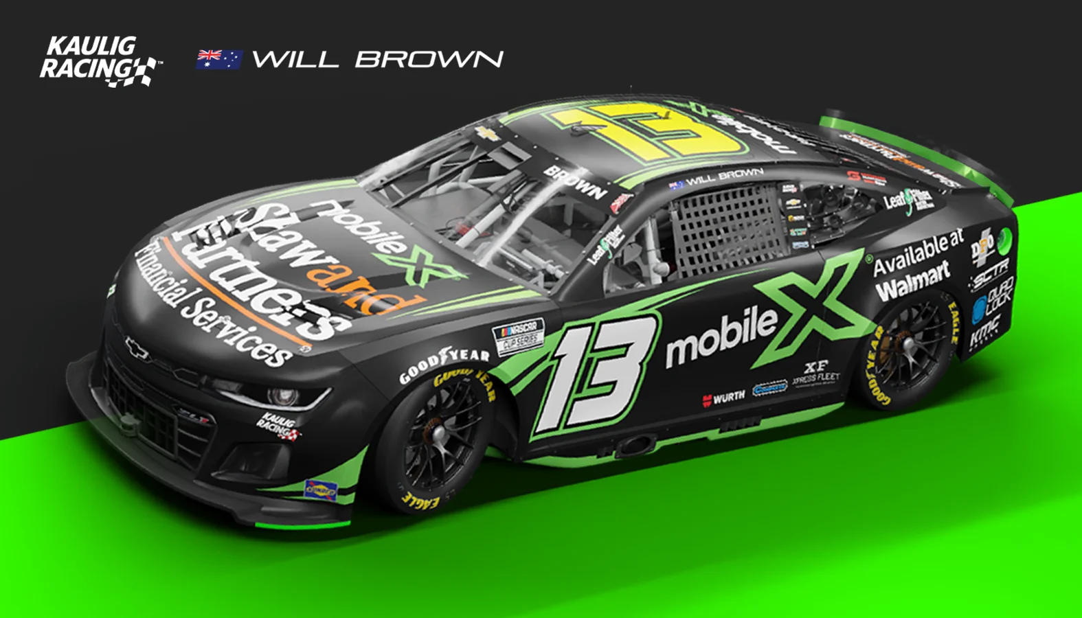 Kaulig Racing confident in Will Brown's NASCAR return as Supercars champ eyes Chicago win