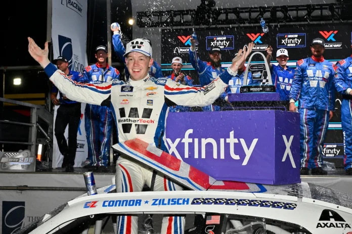 Connor Zilisch Shocks NASCAR Xfinity Series With Rookie Championship Run