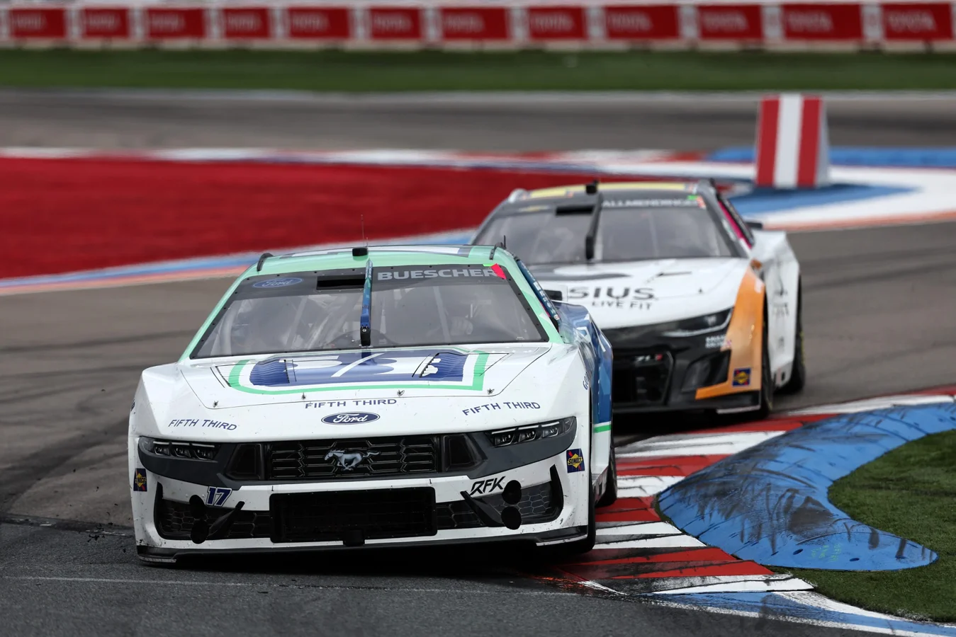 AJ Allmendinger Spins, Secures Top-10 at Charlotte ROVAL