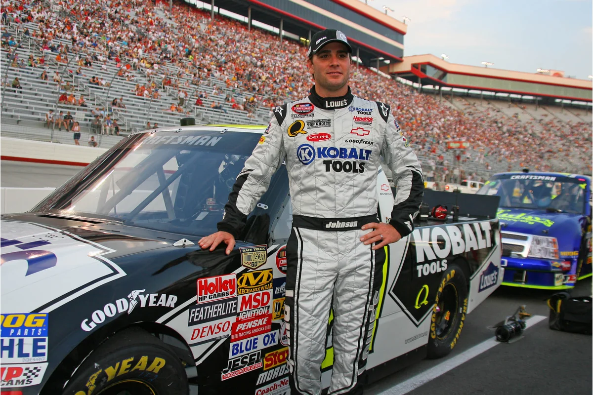 Jimmie Johnson Makes Dramatic Truck Series Return After 18 Years